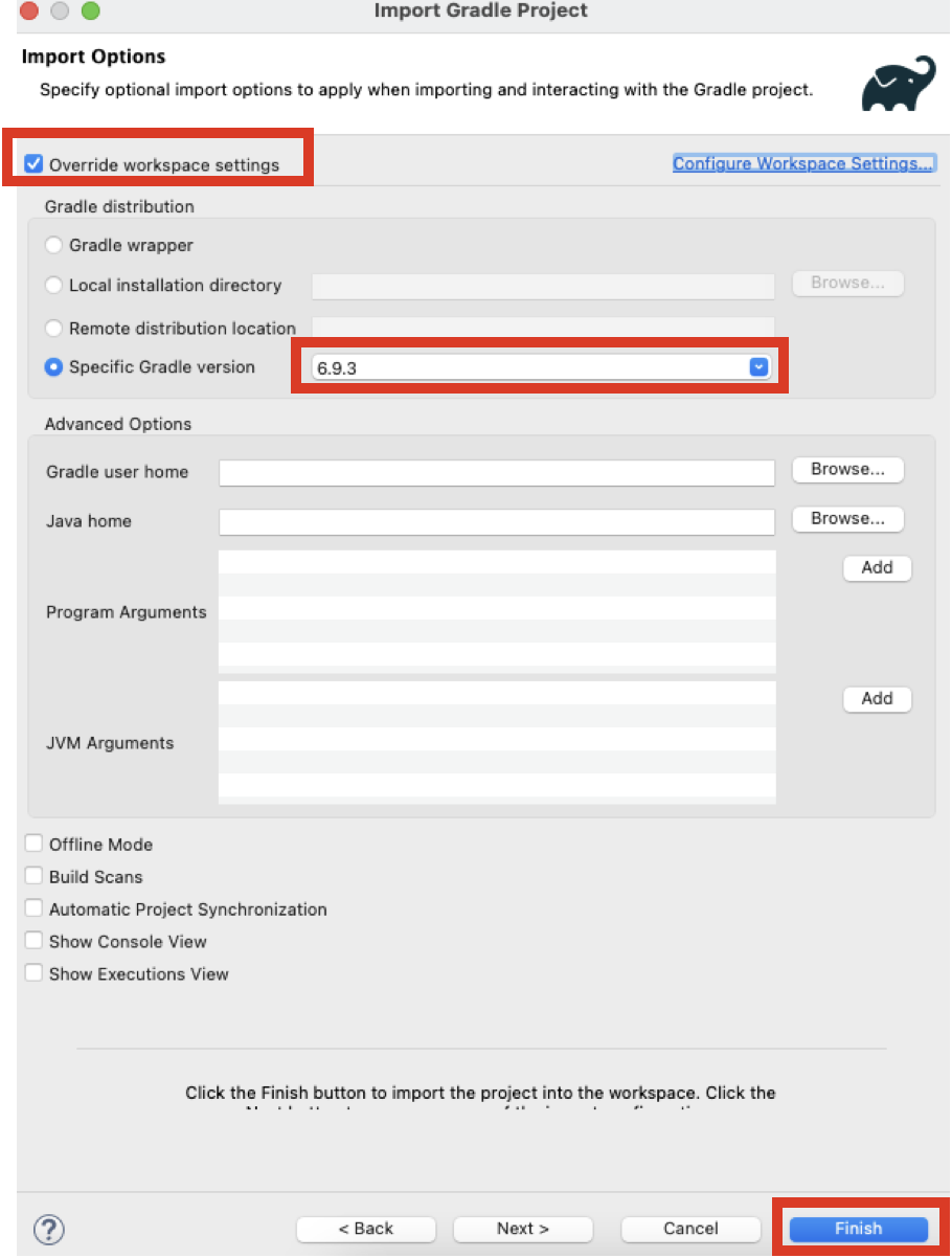 Stsにgradleのプロジェクトファイルをインポートすると「could Not Fetch Model Of Type ‘gradlebuild」というエラーが出る エンコードログ